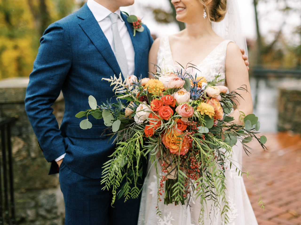 Texture, Color and Style for Fall Wedding Flowers - Butera the Florist